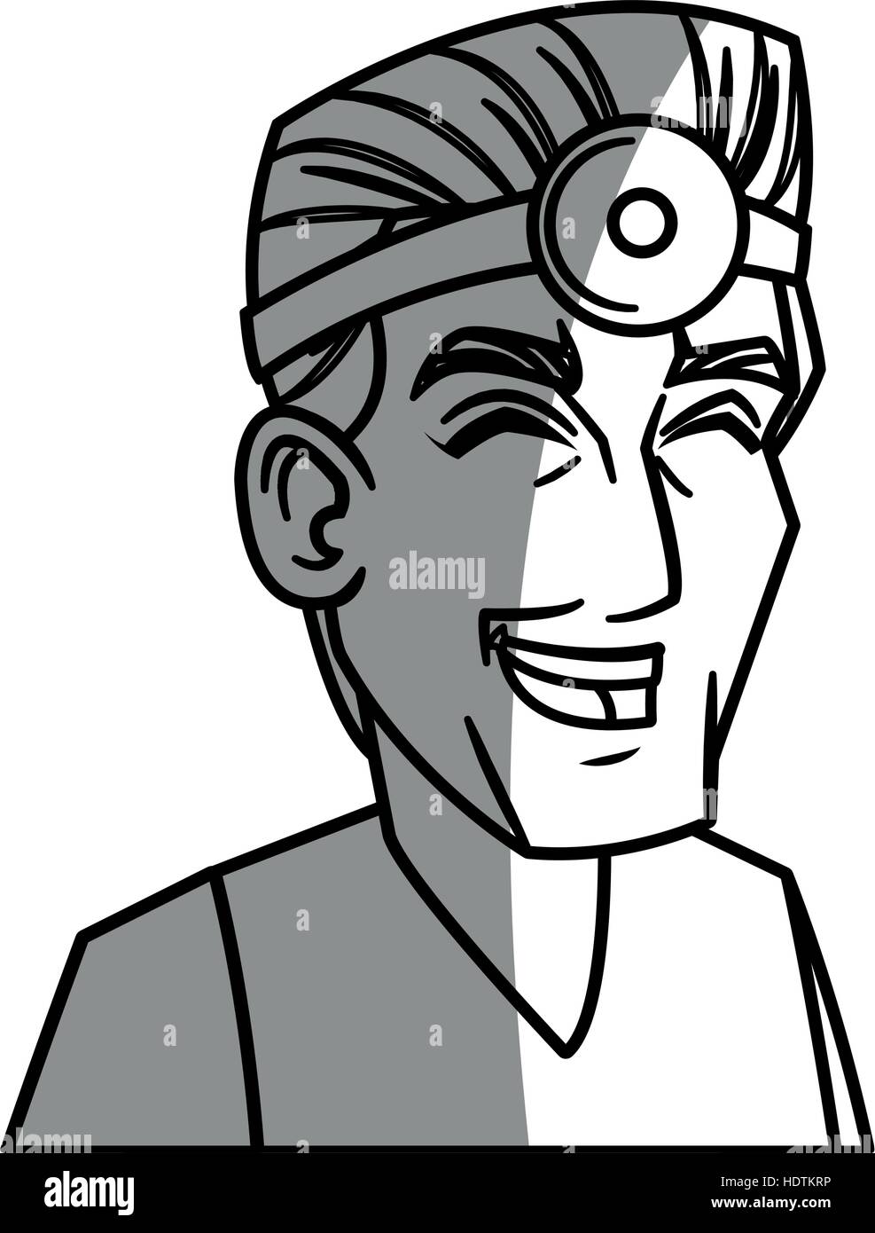 Isolated doctor cartoon design Stock Vector Image & Art - Alamy