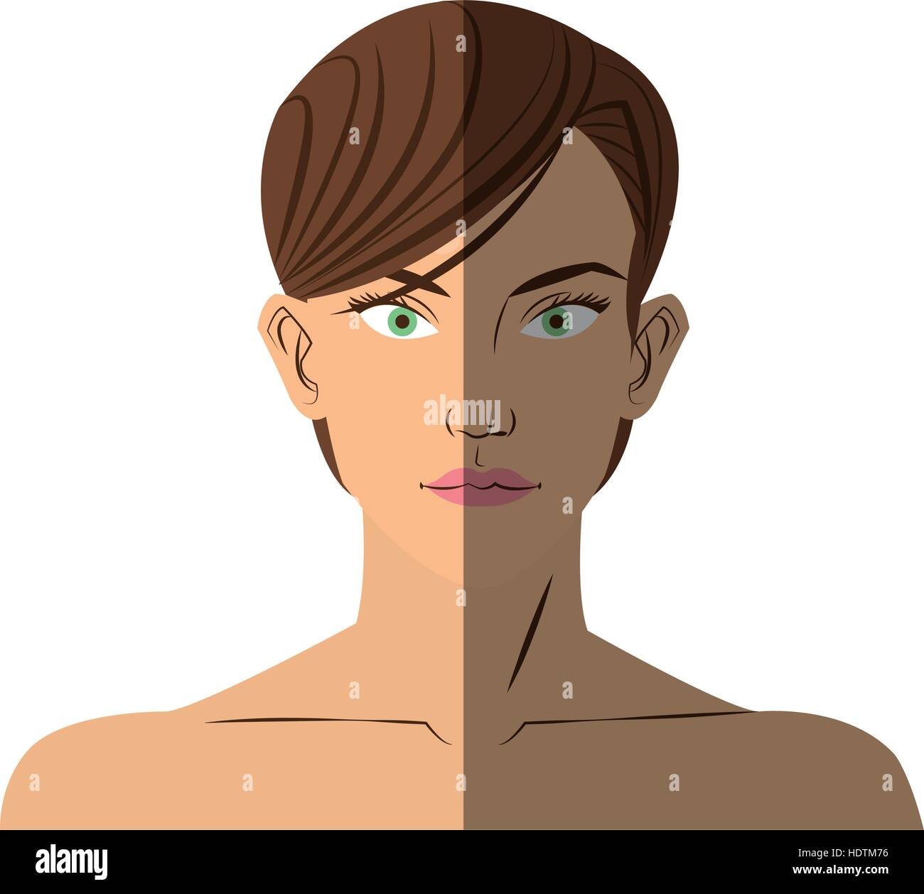 Isolated woman cartoon design Stock Vector Image & Art - Alamy