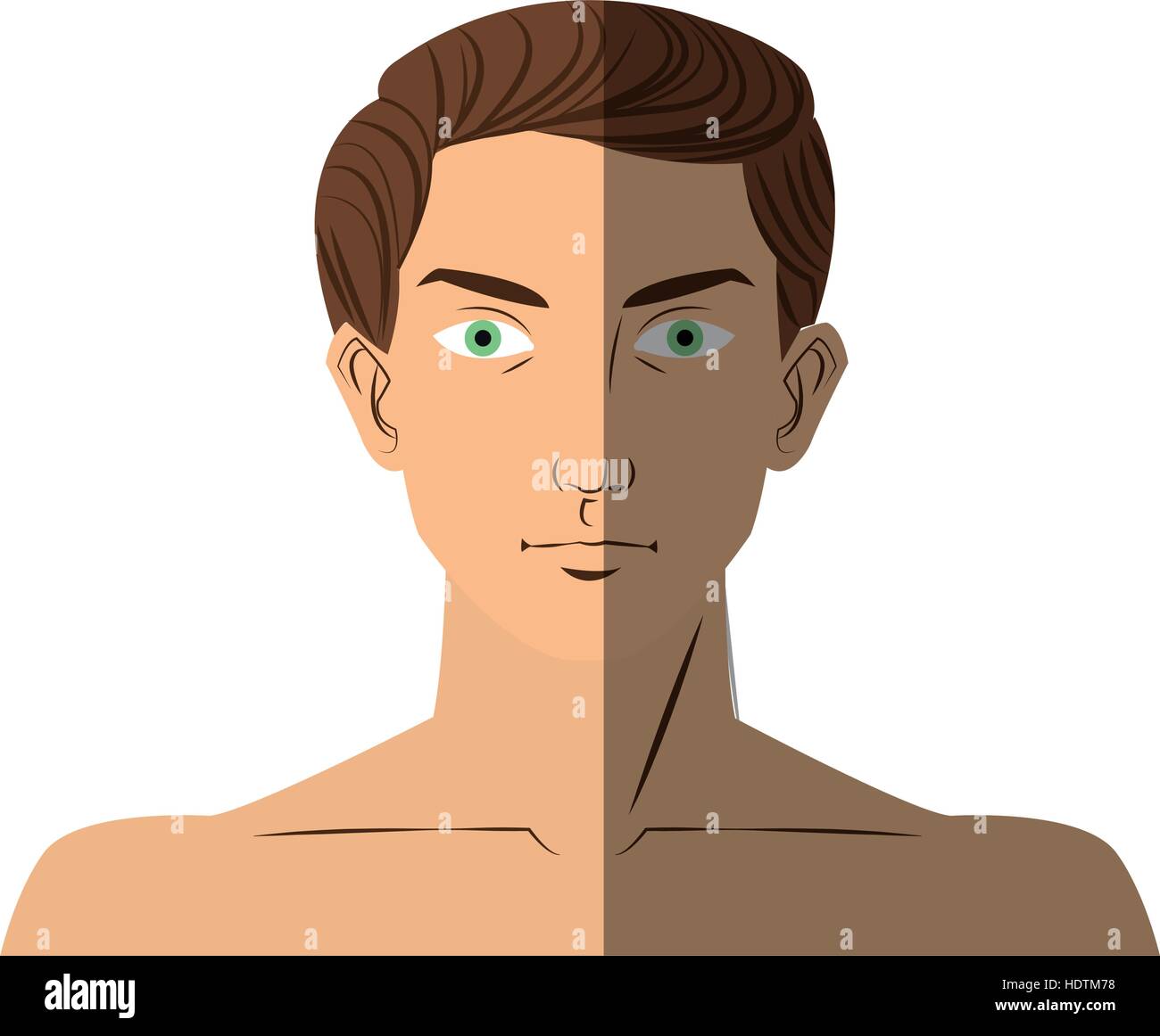 Isolated man cartoon design Stock Vector Image & Art - Alamy