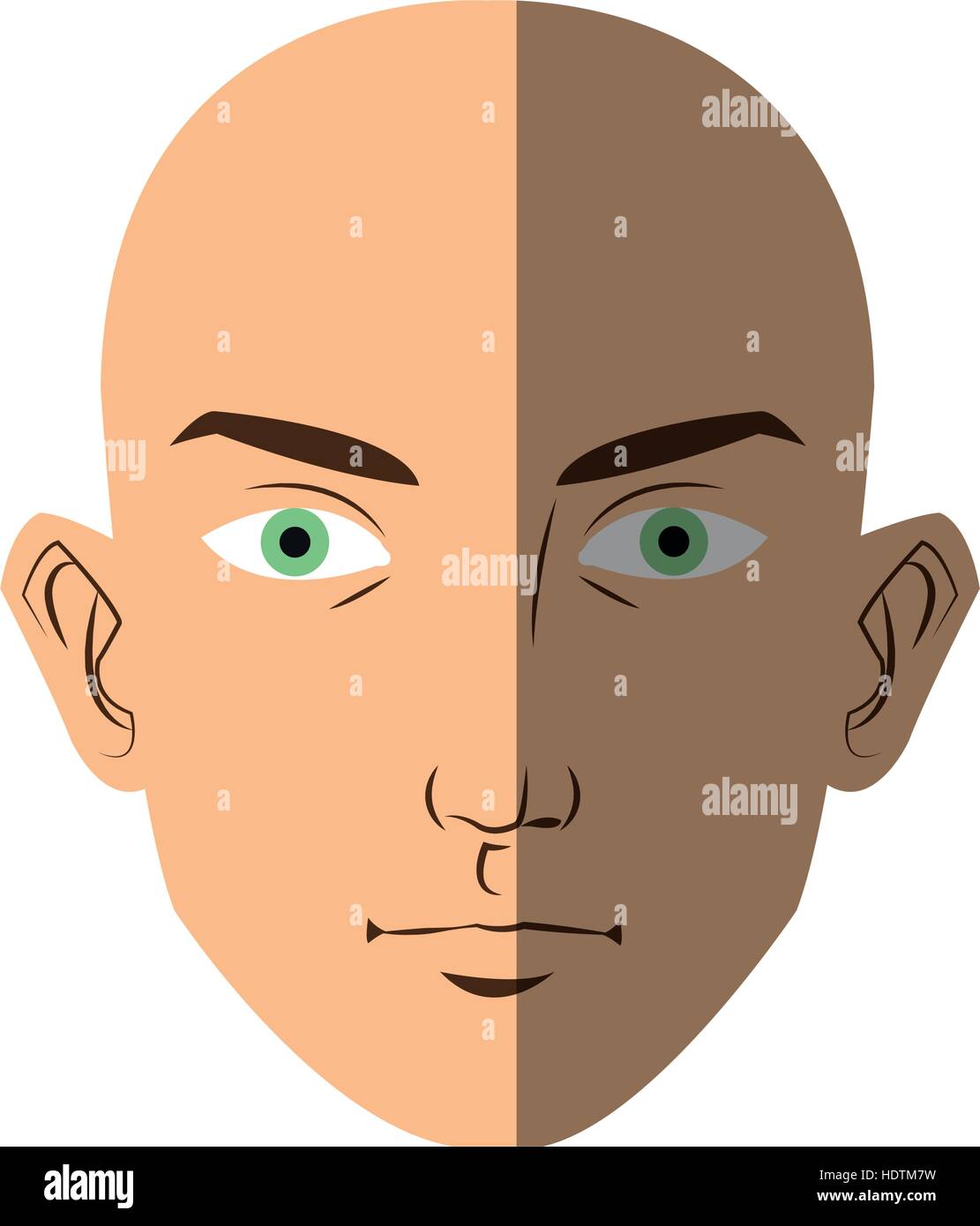 Isolated man face cartoon design Stock Vector Image & Art - Alamy