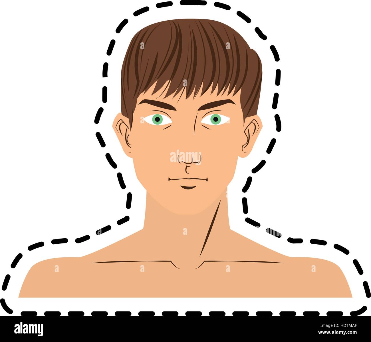 Isolated man cartoon design Stock Vector Image & Art - Alamy