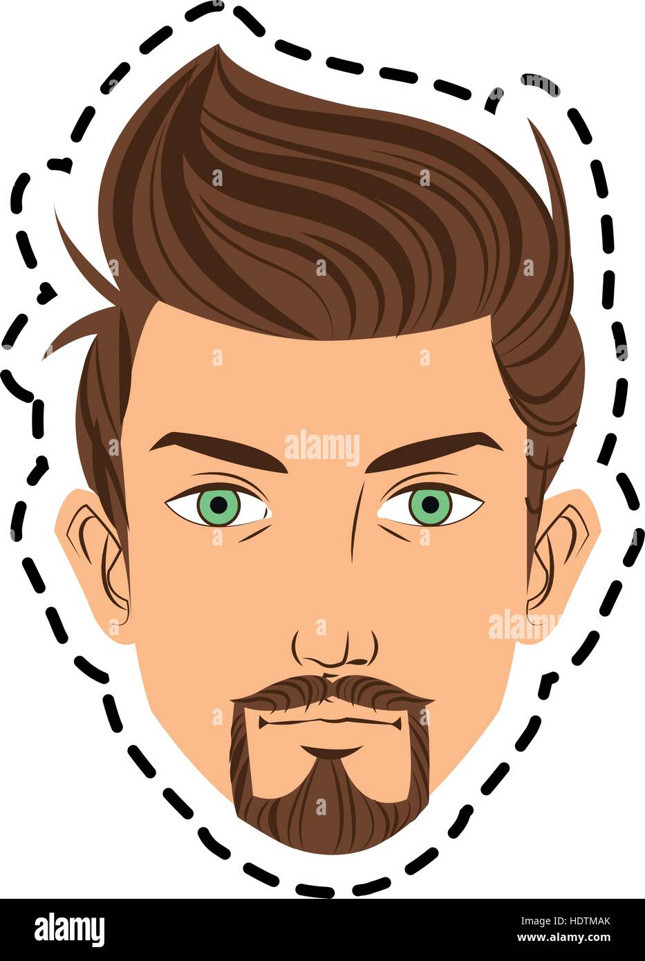 Isolated man cartoon design Stock Vector Image & Art - Alamy