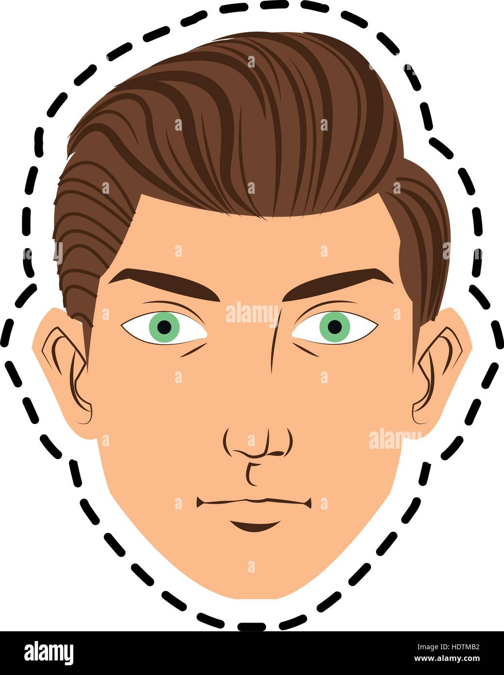 Isolated man cartoon design Stock Vector Image & Art - Alamy