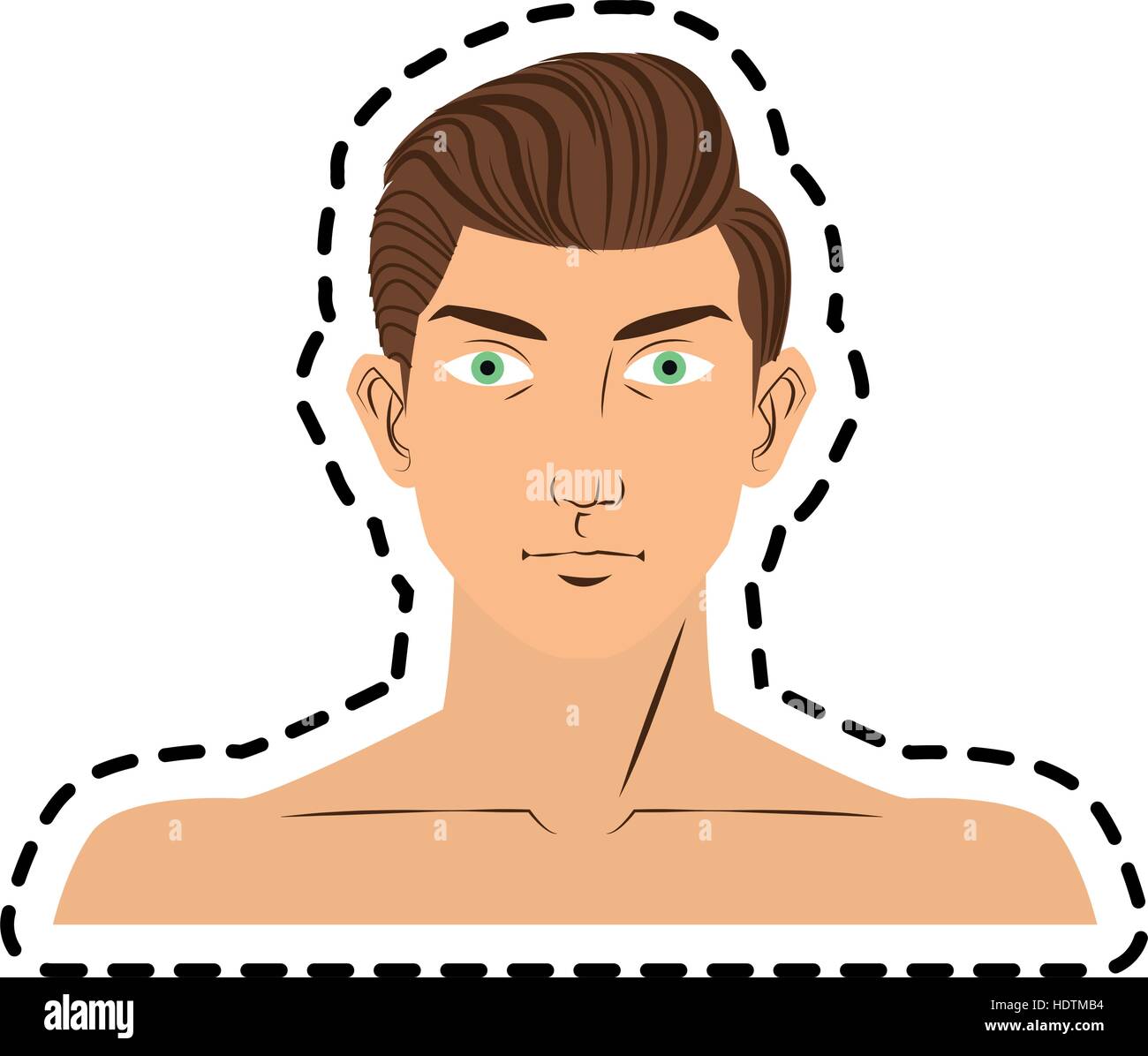 Isolated man cartoon design Stock Vector Image & Art - Alamy