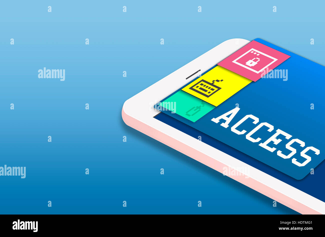 Access Connection Internet Technology Concept Stock Photo - Alamy