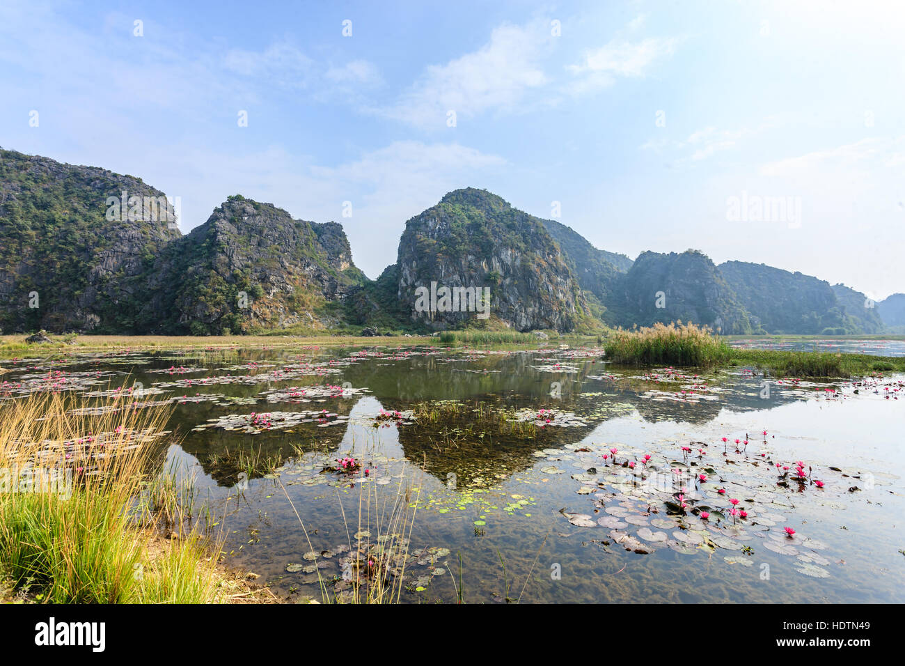 Van Long Reserve where take the movie Kong: Skull island Stock Photo ...