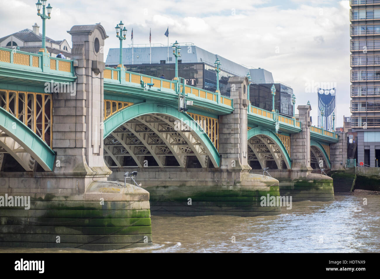 Southwark Bridge, London, UK Stock Photo - Alamy
