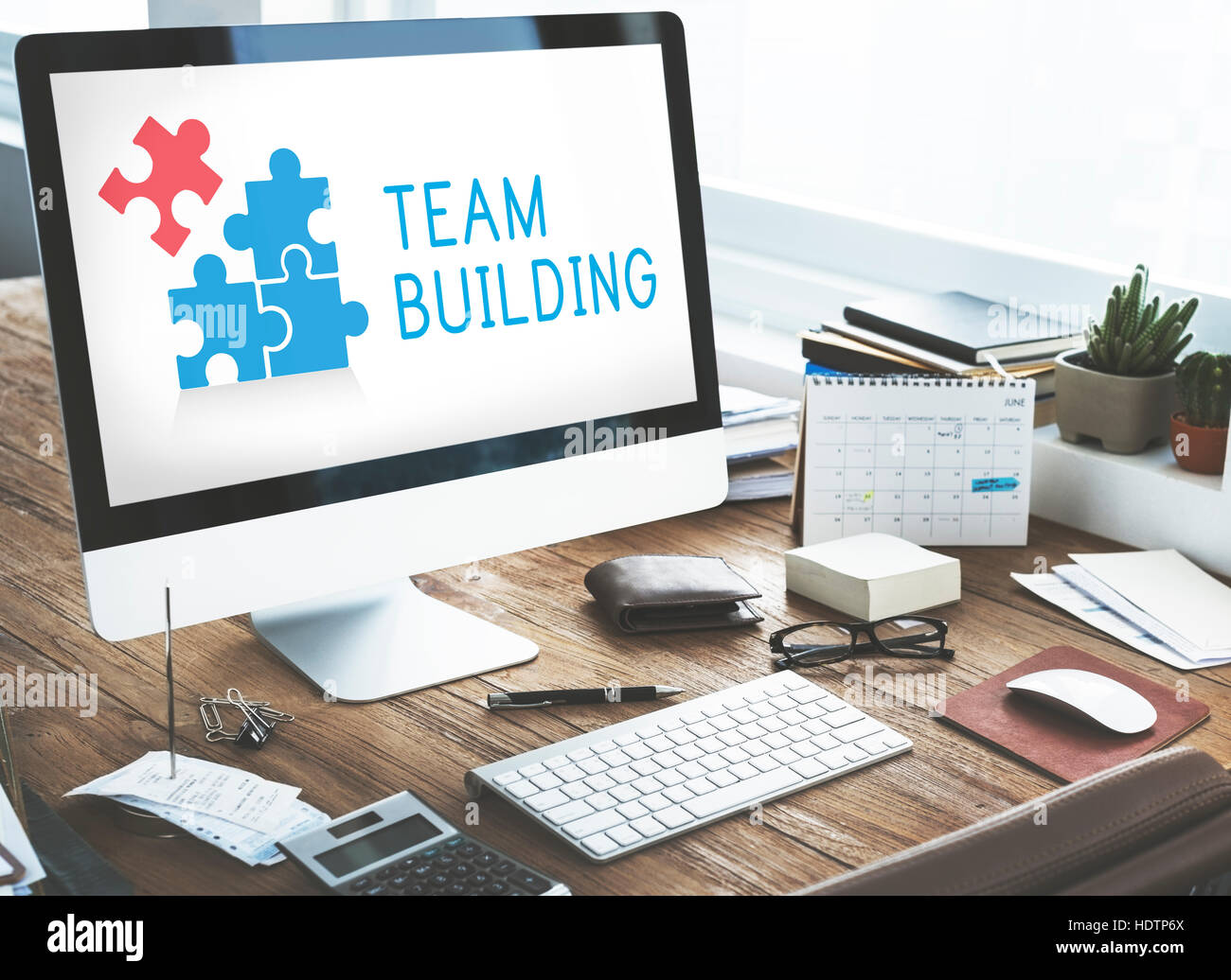 Team Building Group Work Concept Stock Photo - Alamy