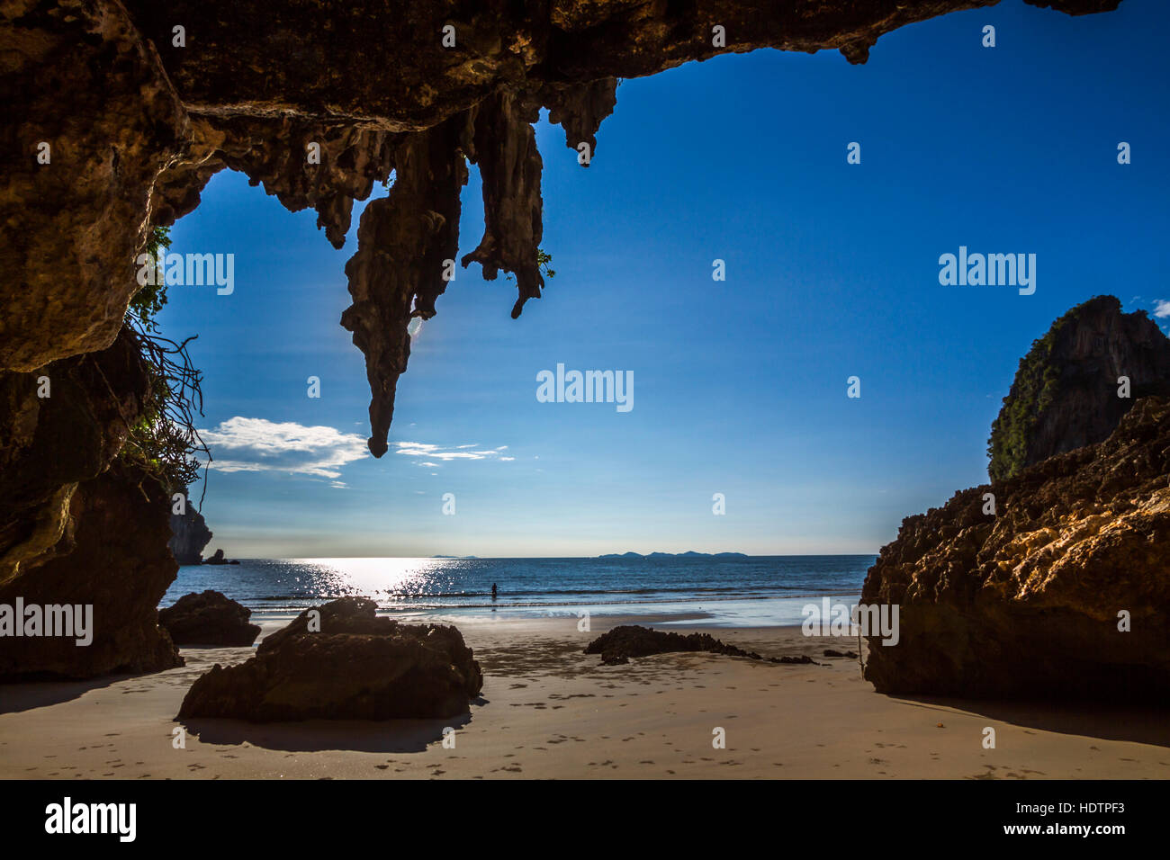 Beach in Hat Chao Mai national park in Thailand Stock Photo - Alamy