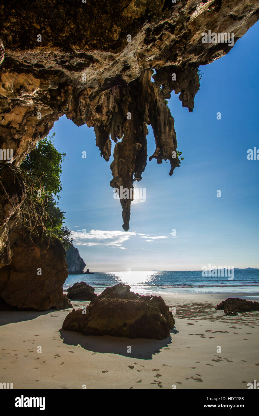 Beach in Hat Chao Mai national park in Thailand Stock Photo - Alamy