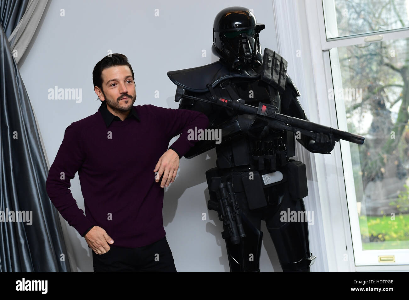Diego Luna attending the Rogue One: A Star Wars Story Photocall at The ...