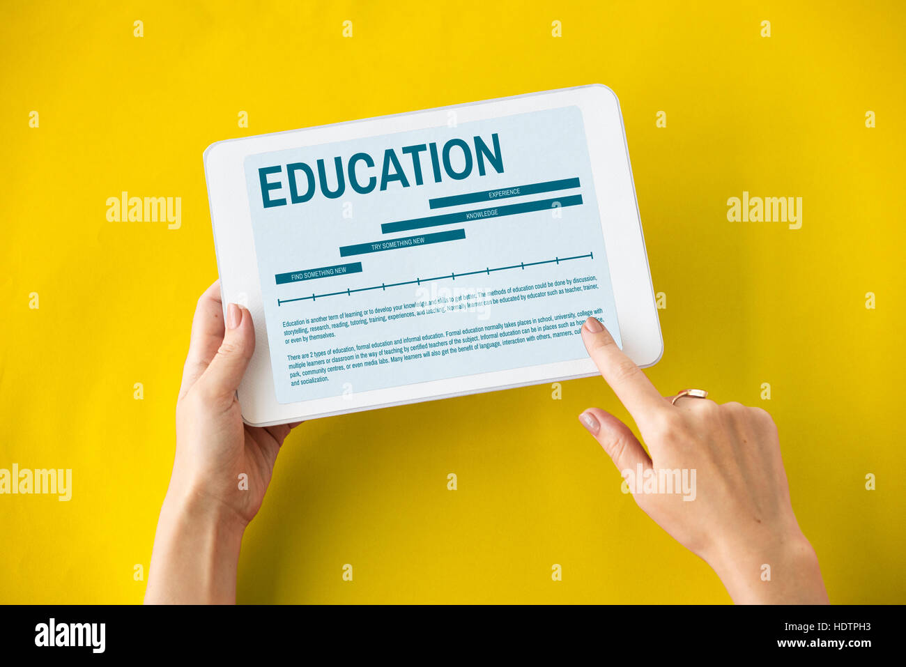 Education Knowledge Learning Experience Concept Stock Photo - Alamy