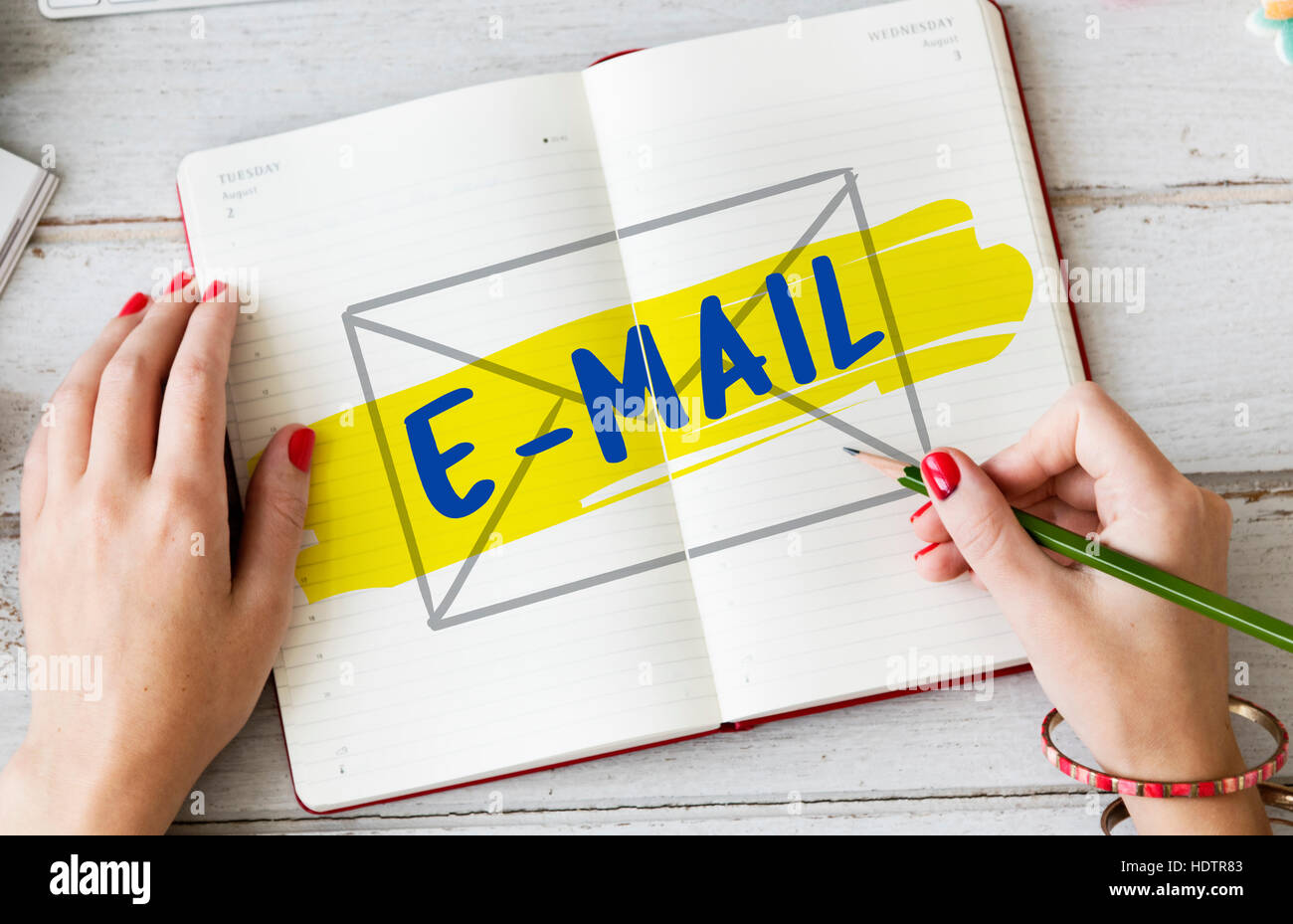 Mail Chat Communication Message Concept Stock Photo - Alamy