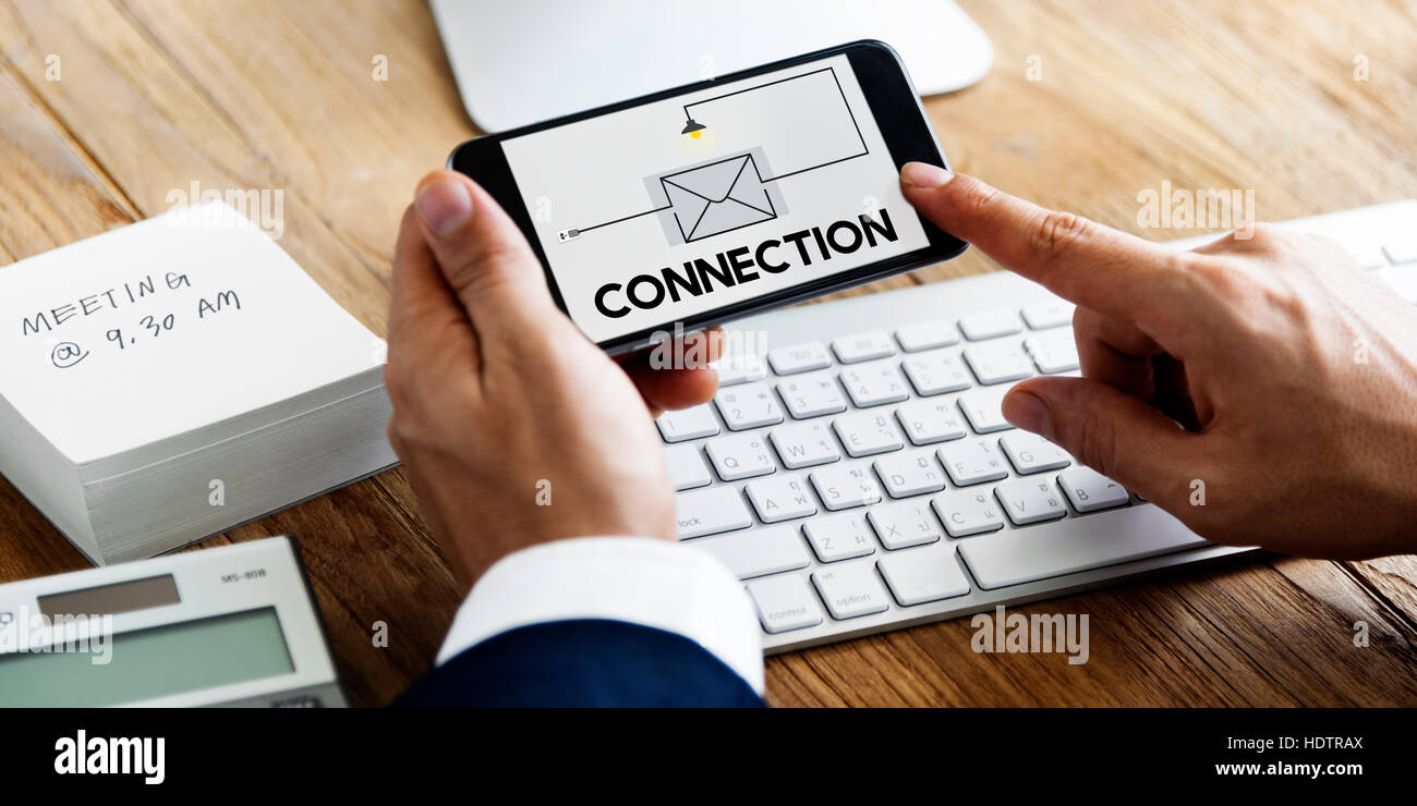 E-mail Message Inbox Communication Concept Stock Photo - Alamy