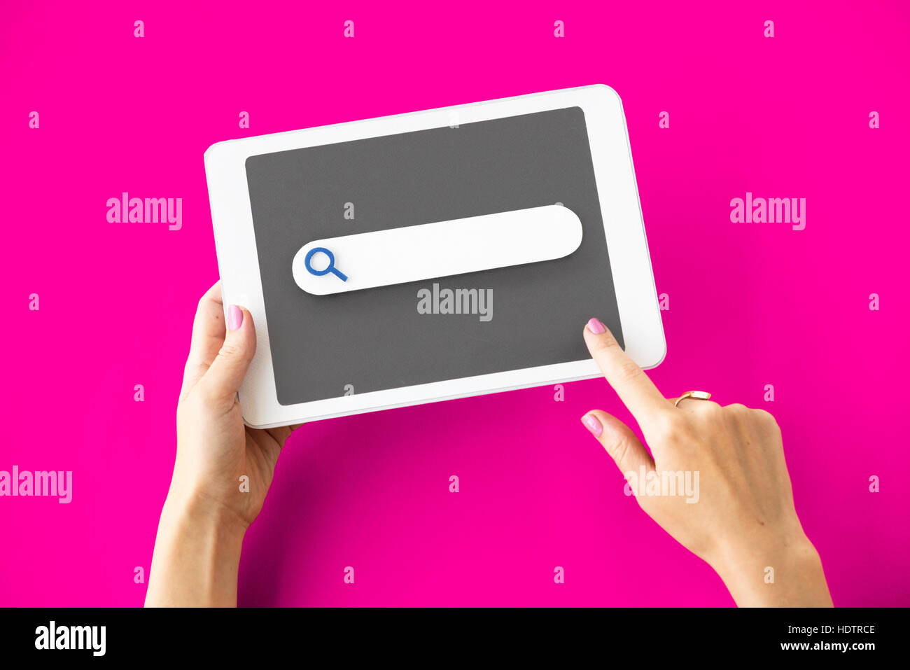 Tablet Digital Device Information Technology Concept Stock Photo - Alamy