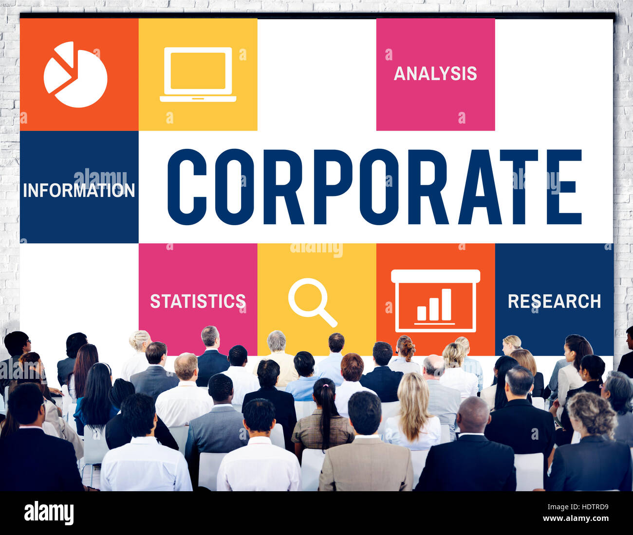 Discussion Corporate Presentation Strategy Concept Stock Photo - Alamy