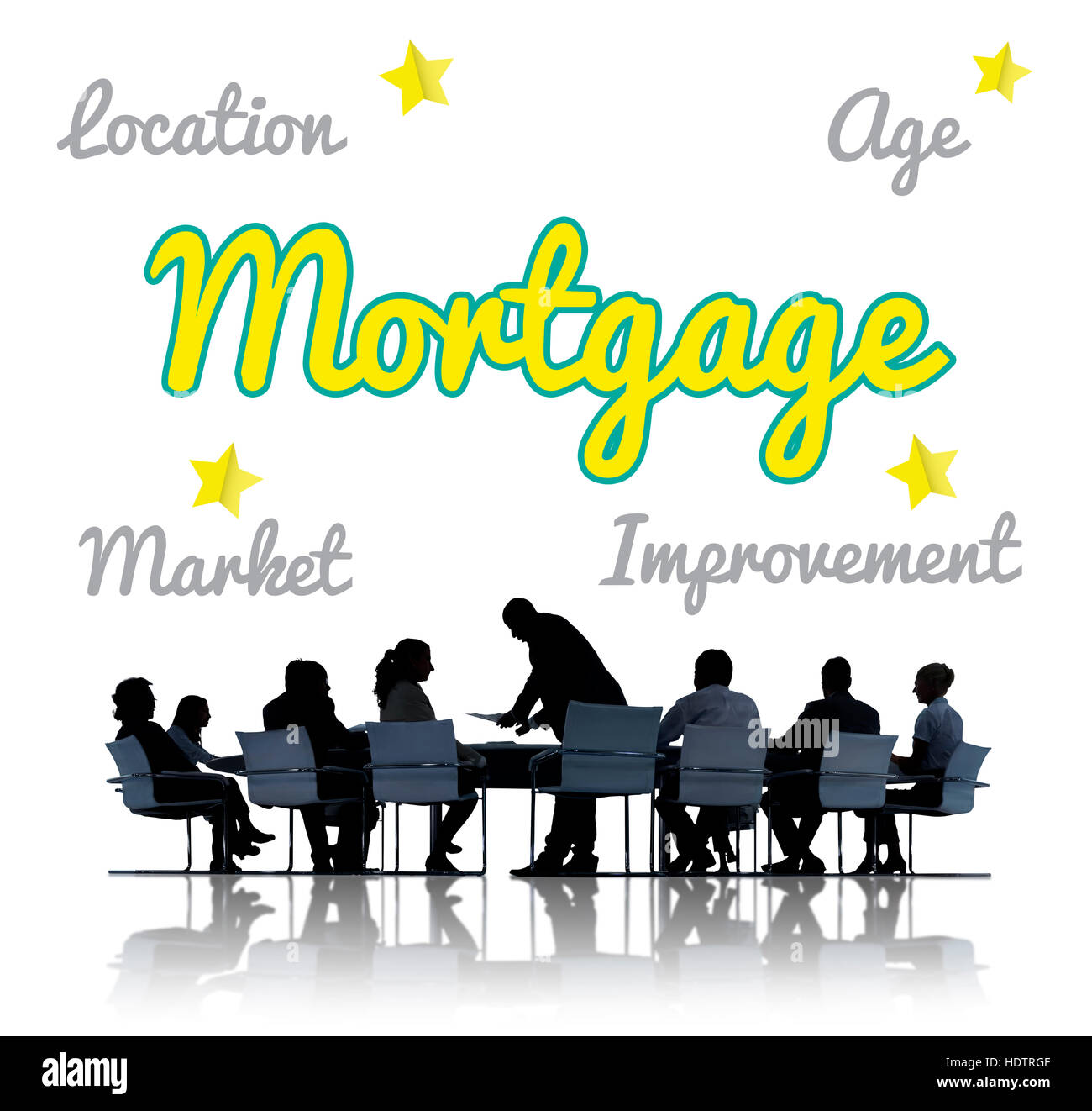 Real estate investment payment concept Cut Out Stock Images & Pictures ...