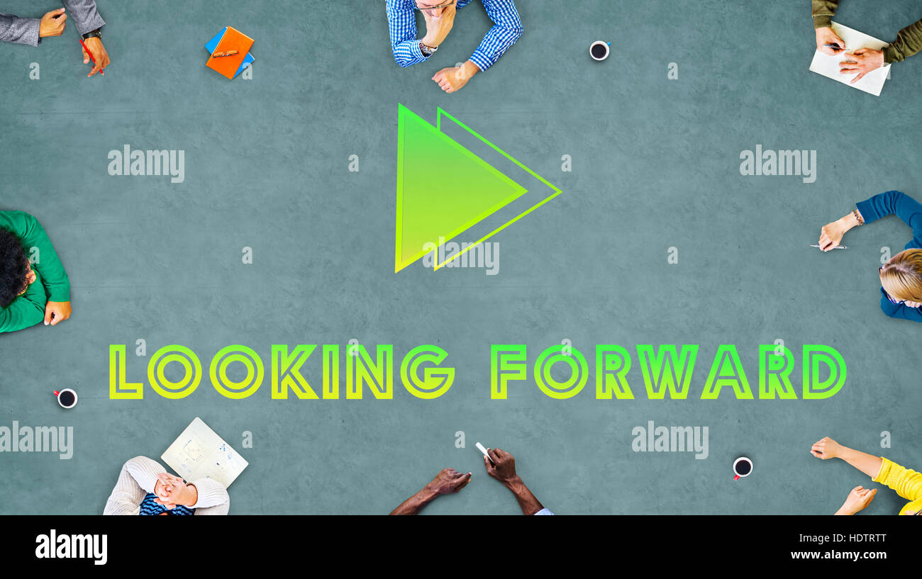 Looking Forward Inspiration Motivation Concept Stock Photo - Alamy