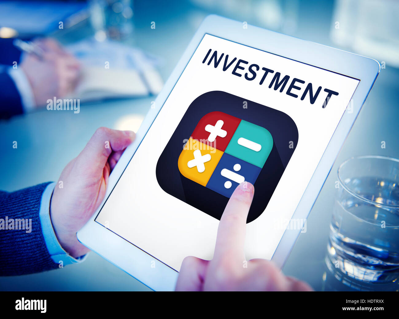 Calculator Financial Function Buttons Concept Stock Photo - Alamy