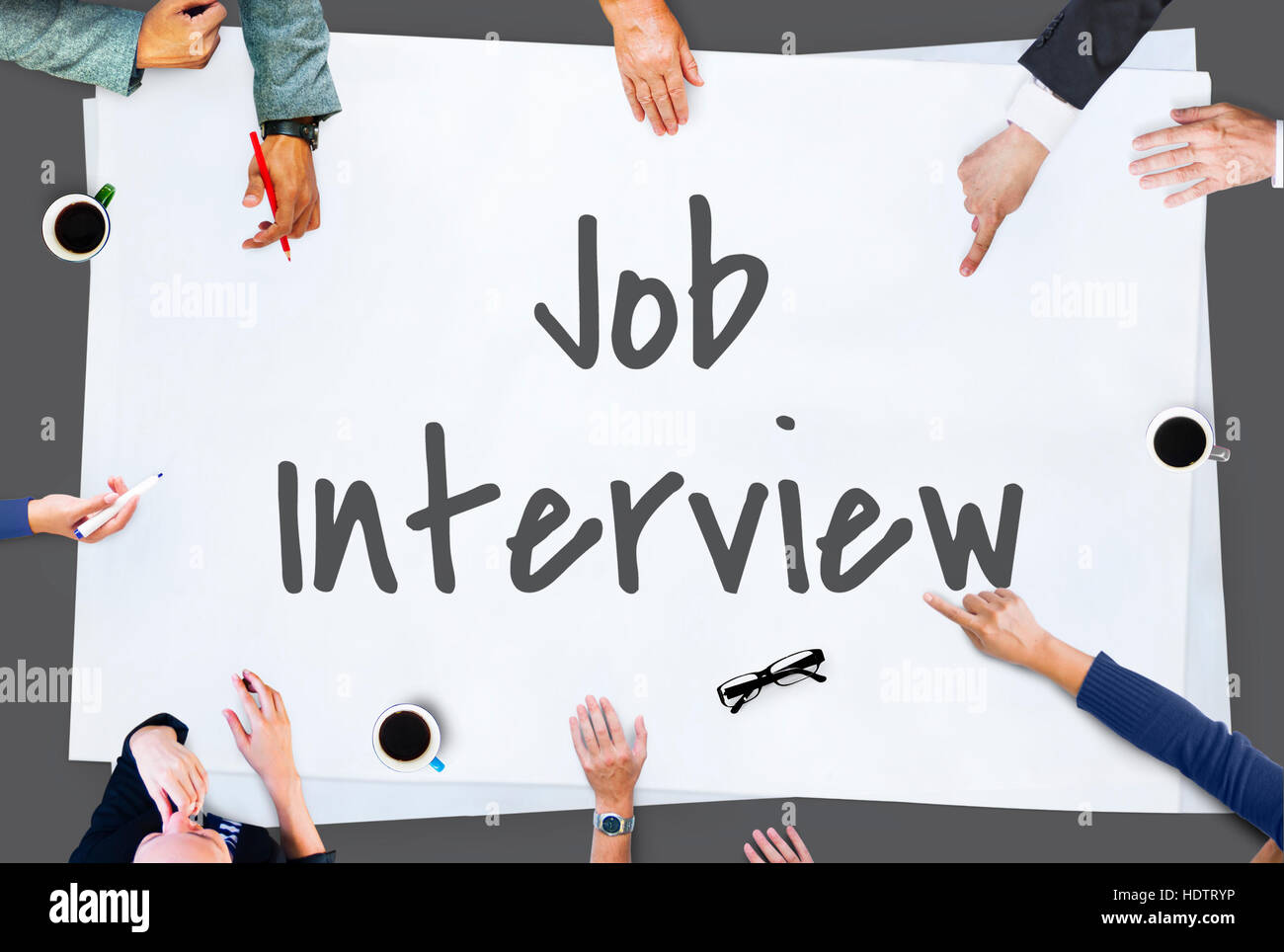 Job interview professional career hi-res stock photography and images ...