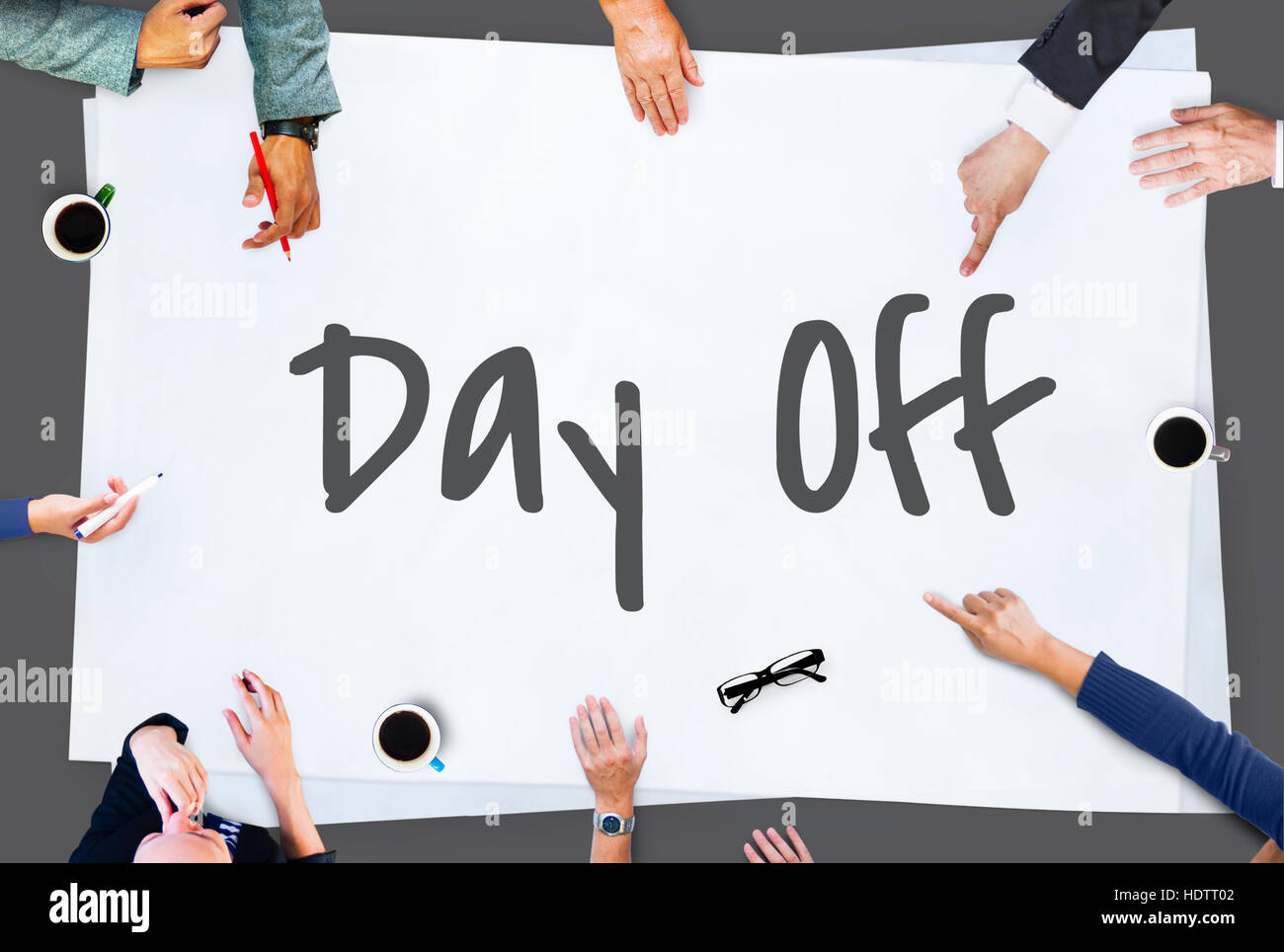 Day Off Annual Leave Relaxation Holiday Vacation Concept Stock Photo ...