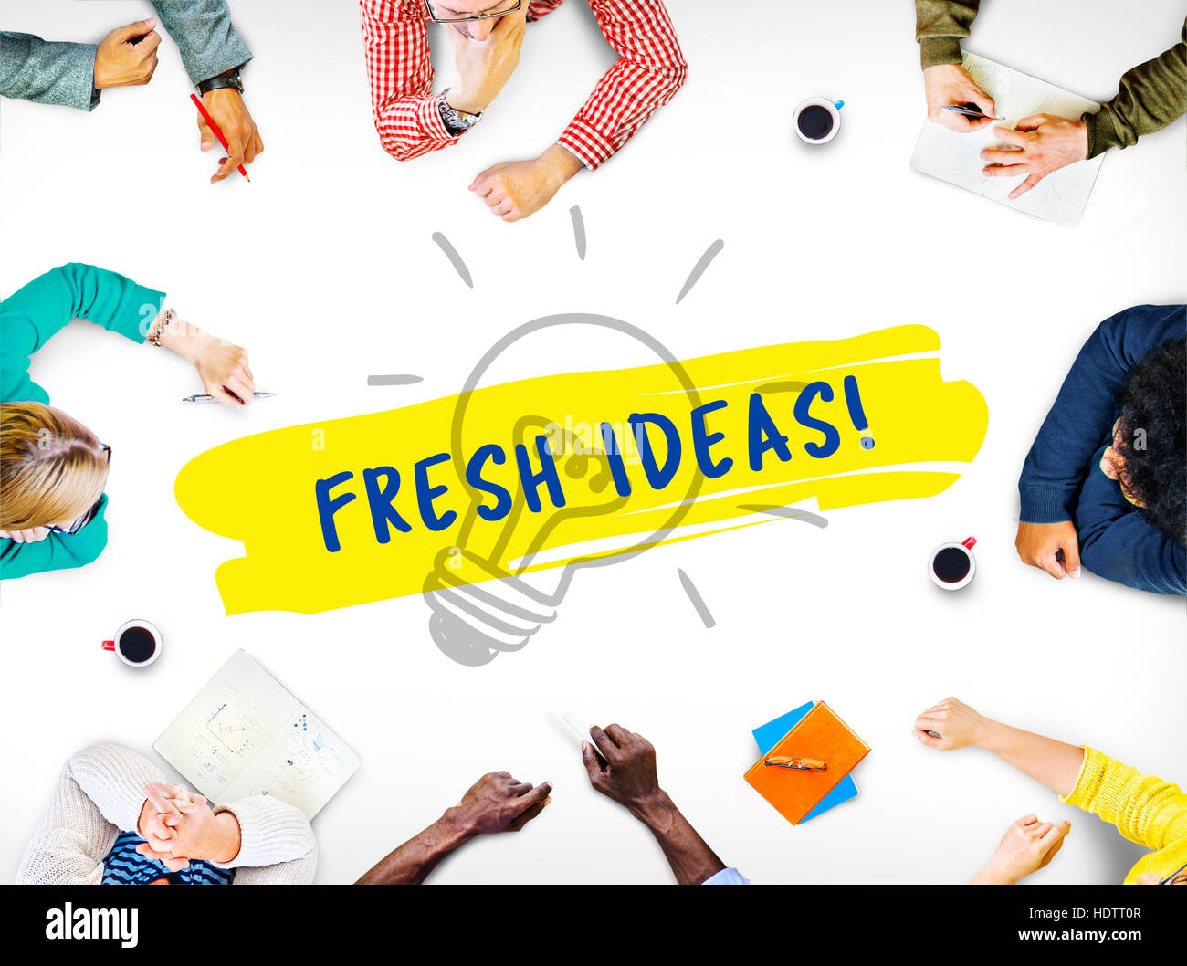 Ideas Creative Inspiration Bulb Concept Stock Photo - Alamy