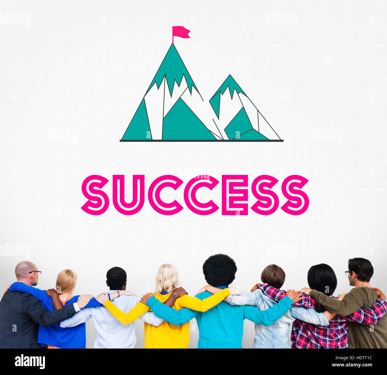 Strategy Success Mission Goals Concept Stock Photo - Alamy
