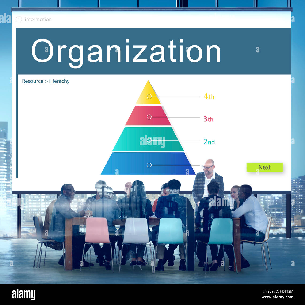 Hierarchy Organization Structure Position Chart Concept Stock Photo - Alamy