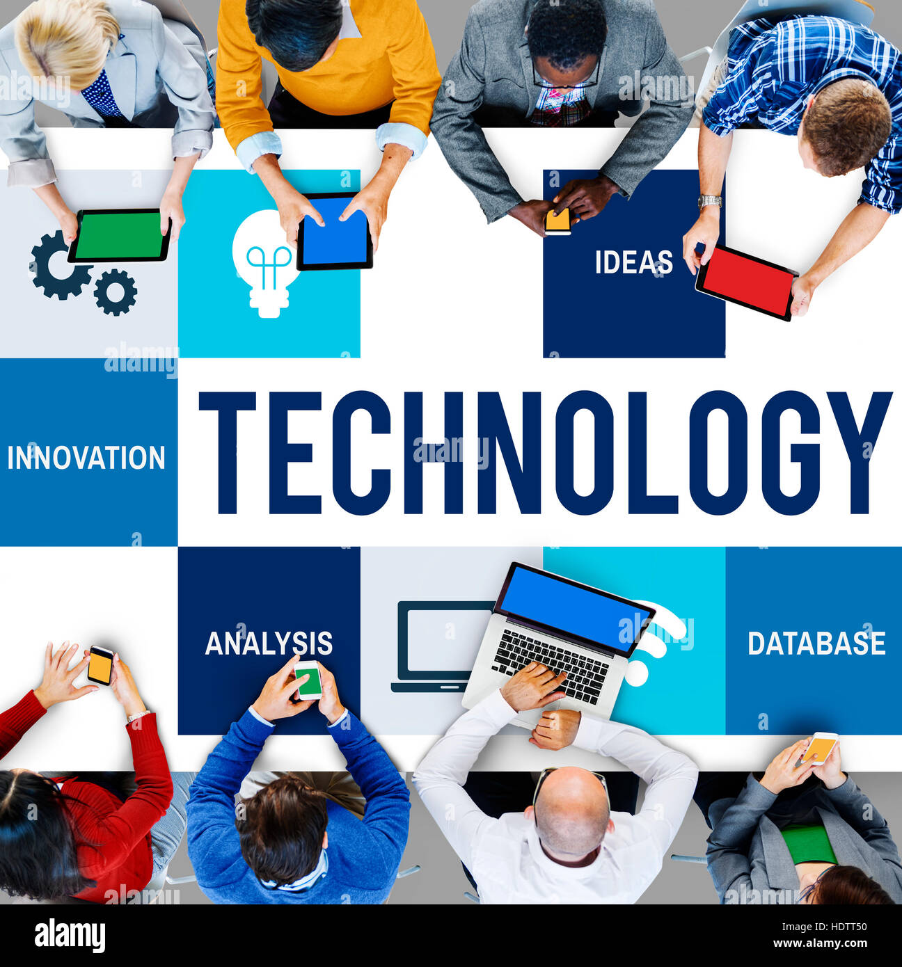 Communication Connection Idea Technology Concept Stock Photo - Alamy