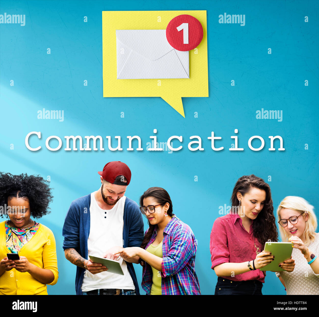 Message Notification Inbox Envelope Concept Stock Photo - Alamy