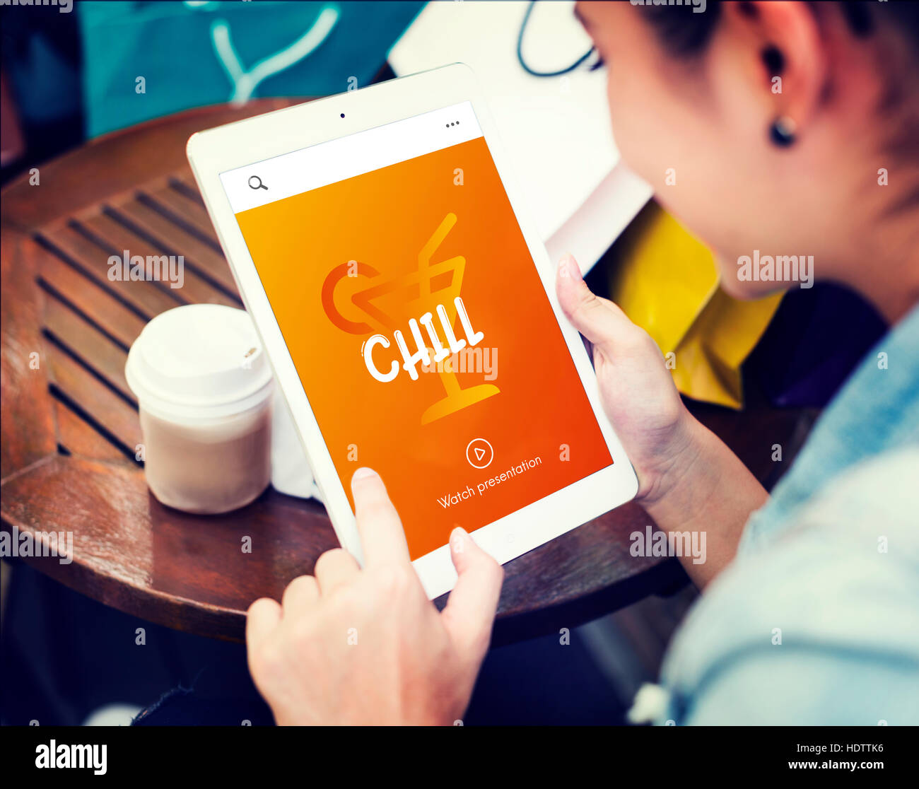 Vacation Break Relax Chill Concept Stock Photo - Alamy