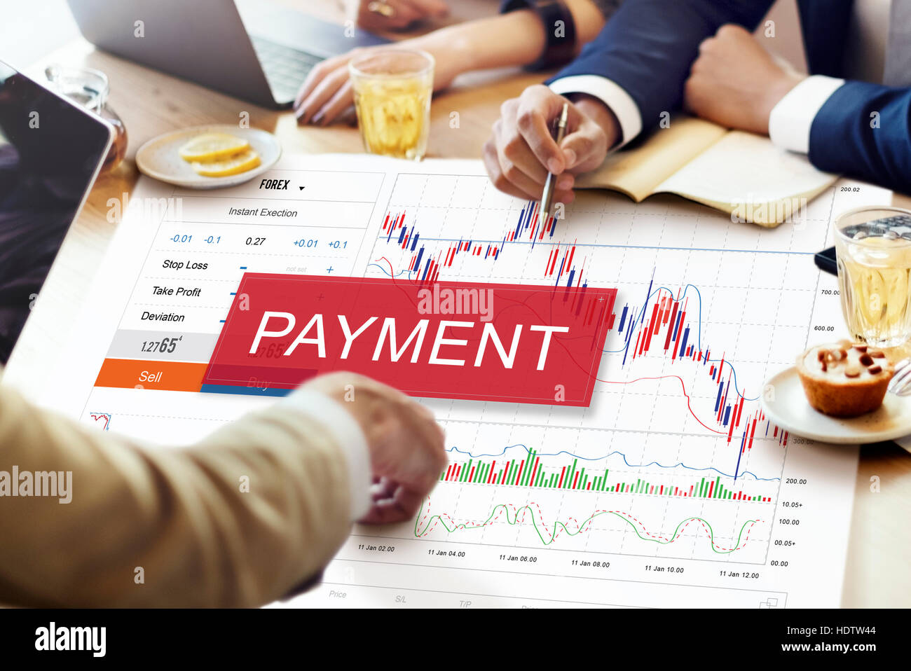 Financial Stocks Money Date Graphic Concept Stock Photo - Alamy