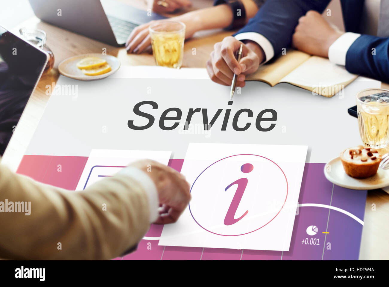 Information Customer Service Help Desk Concept Stock Photo - Alamy