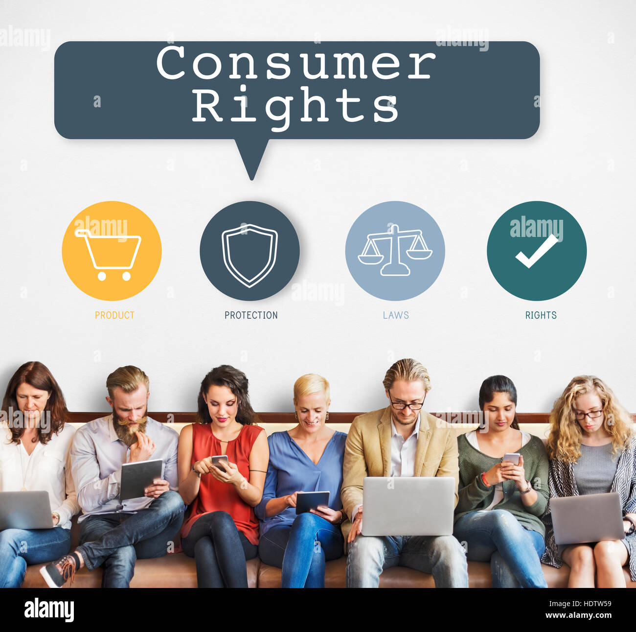 Consumer Rights Protection Regulation Concept Stock Photo - Alamy