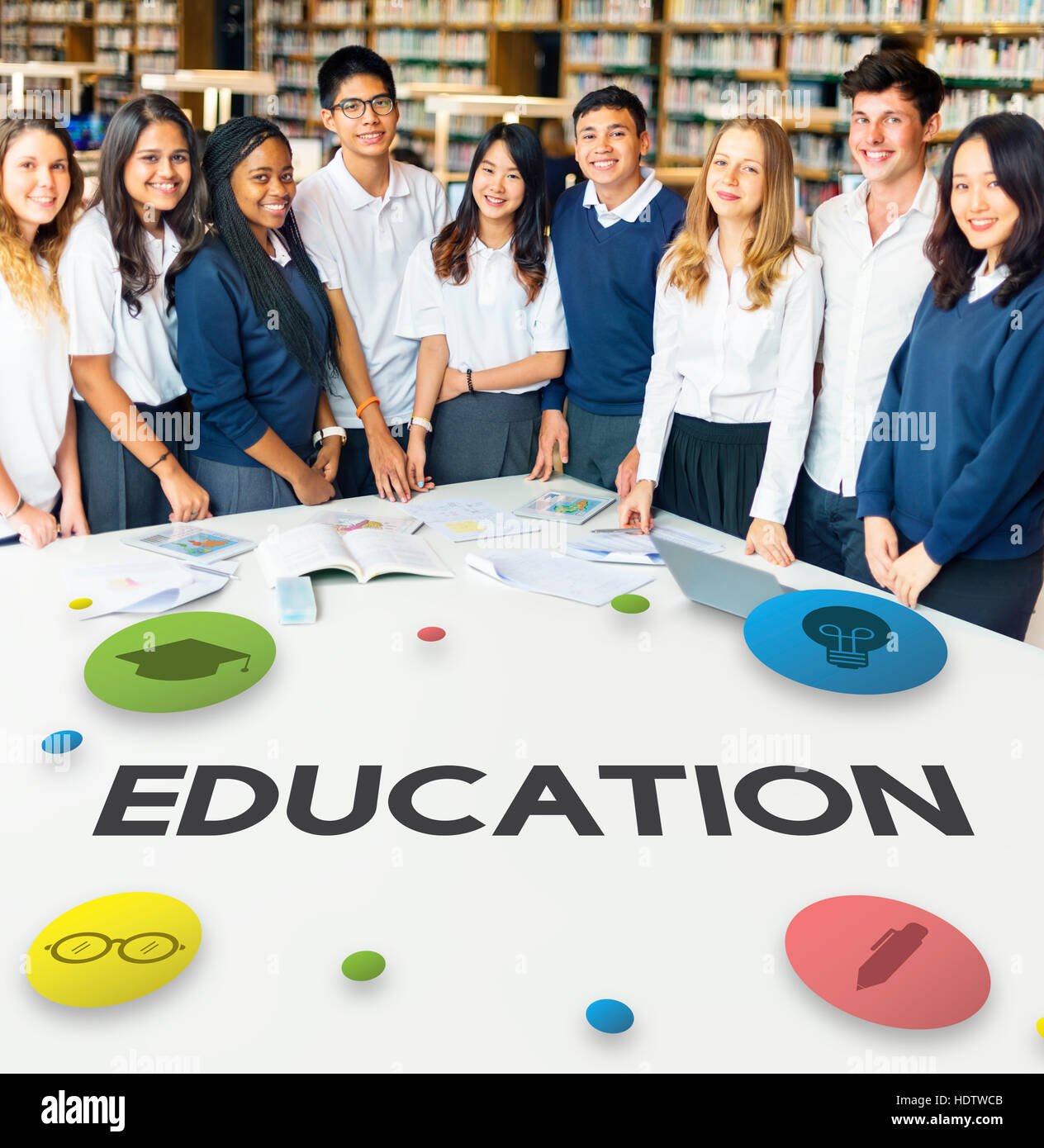 Education Knowledge Wisdom Learning School Concept Stock Photo - Alamy