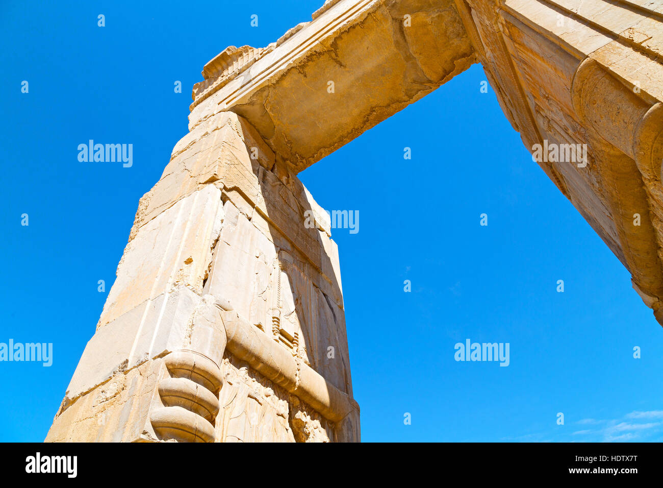 blur in iran persepolis the old ruins historical destination monuments ...