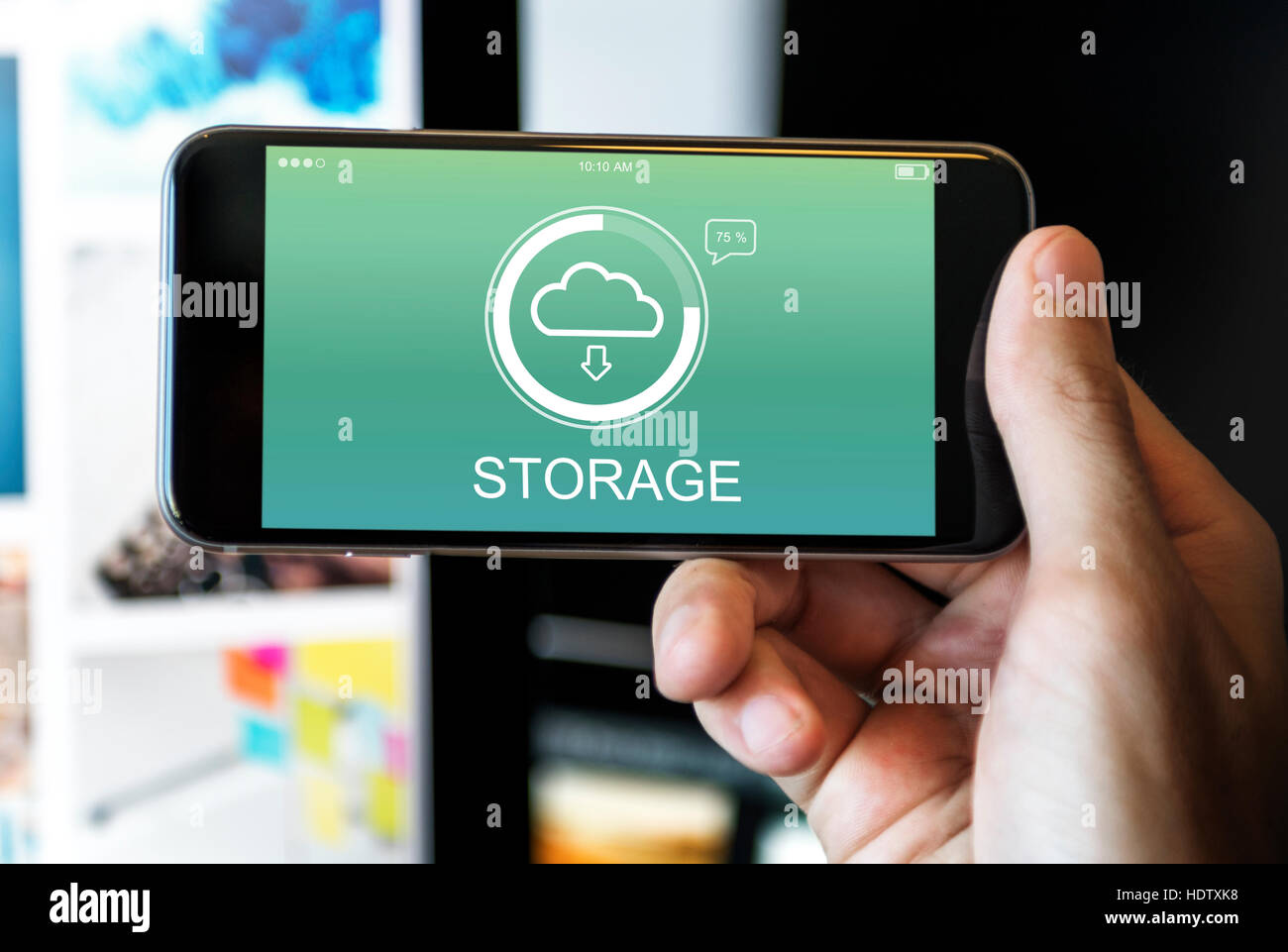 The Cloud Storage Data Concept Stock Photo - Alamy