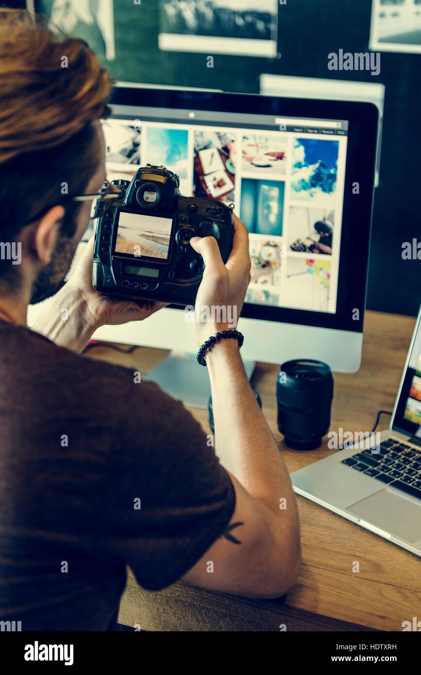 Photography Ideas Creative Occupation Design Studio Concept Stock Photo ...