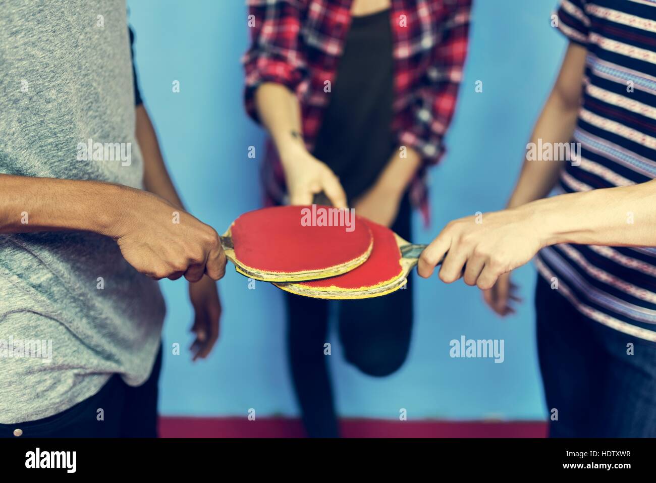 Table Tennis Ping-Pong Sport Activity Concept Stock Photo - Alamy