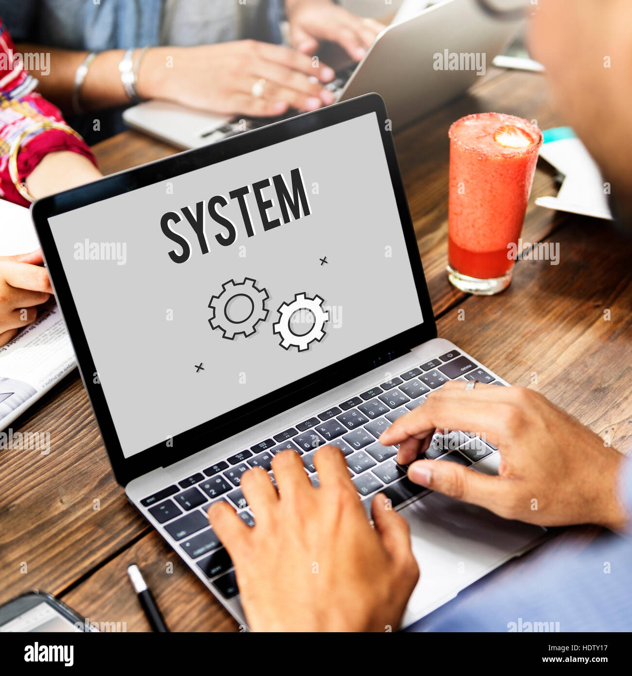 Configuration Setup System Concept Stock Photo - Alamy