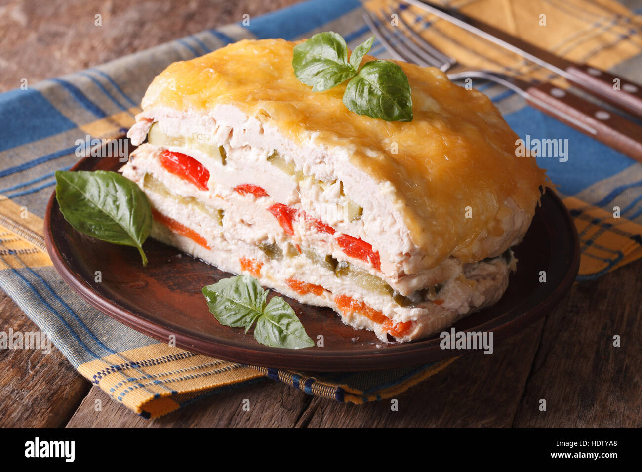 Chicken cake hi-res stock photography and images - Alamy