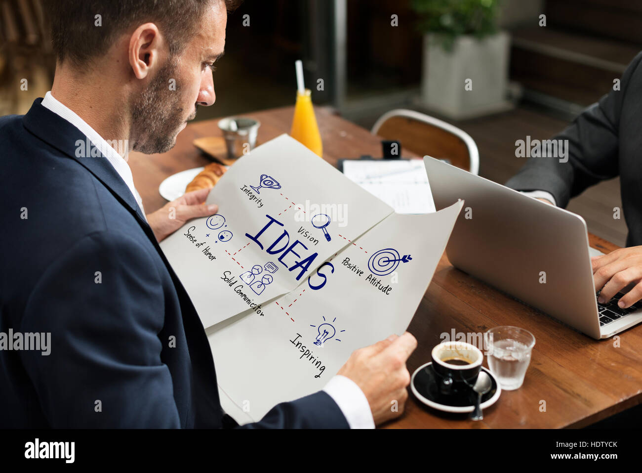 Teamwork Goals Ideas Creativity Concept Stock Photo - Alamy