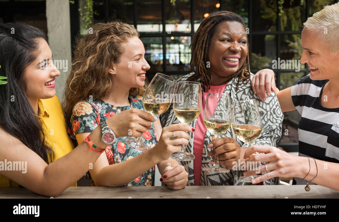 Women Communication Together Happy Concept Stock Photo - Alamy