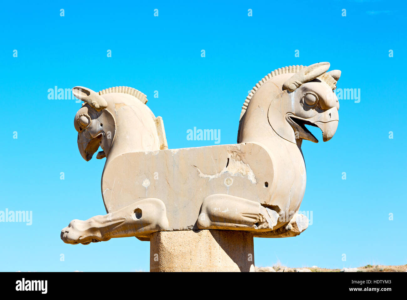 blur in iran persepolis the old ruins historical destination monuments ...