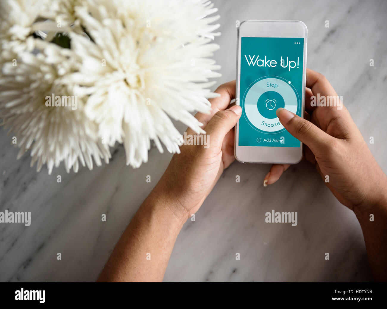 Alarm Clock Wake Up Time Reminder Personal Organizaer Concept Stock ...