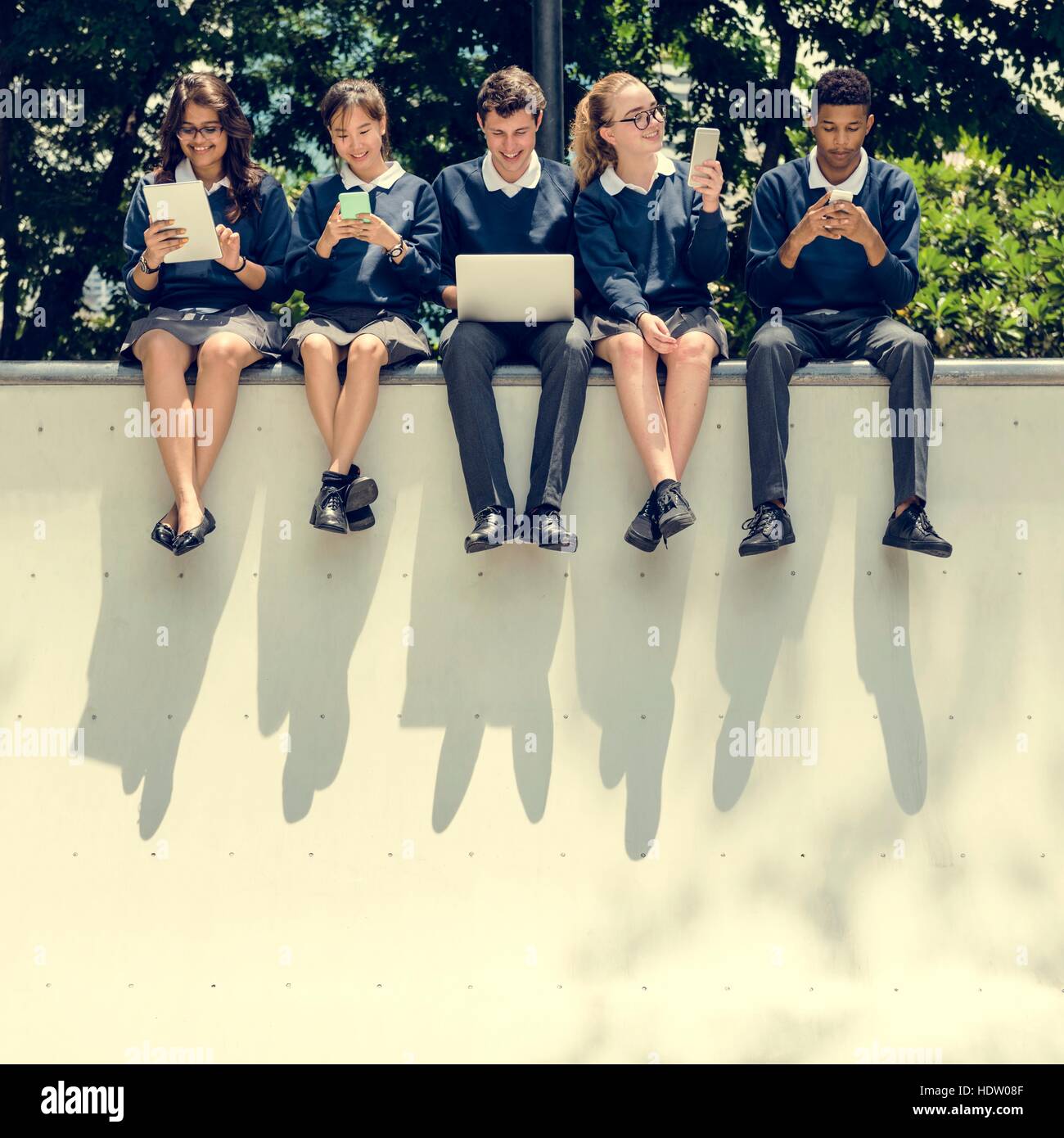 Education Students People Knowledge Concept Stock Photo - Alamy
