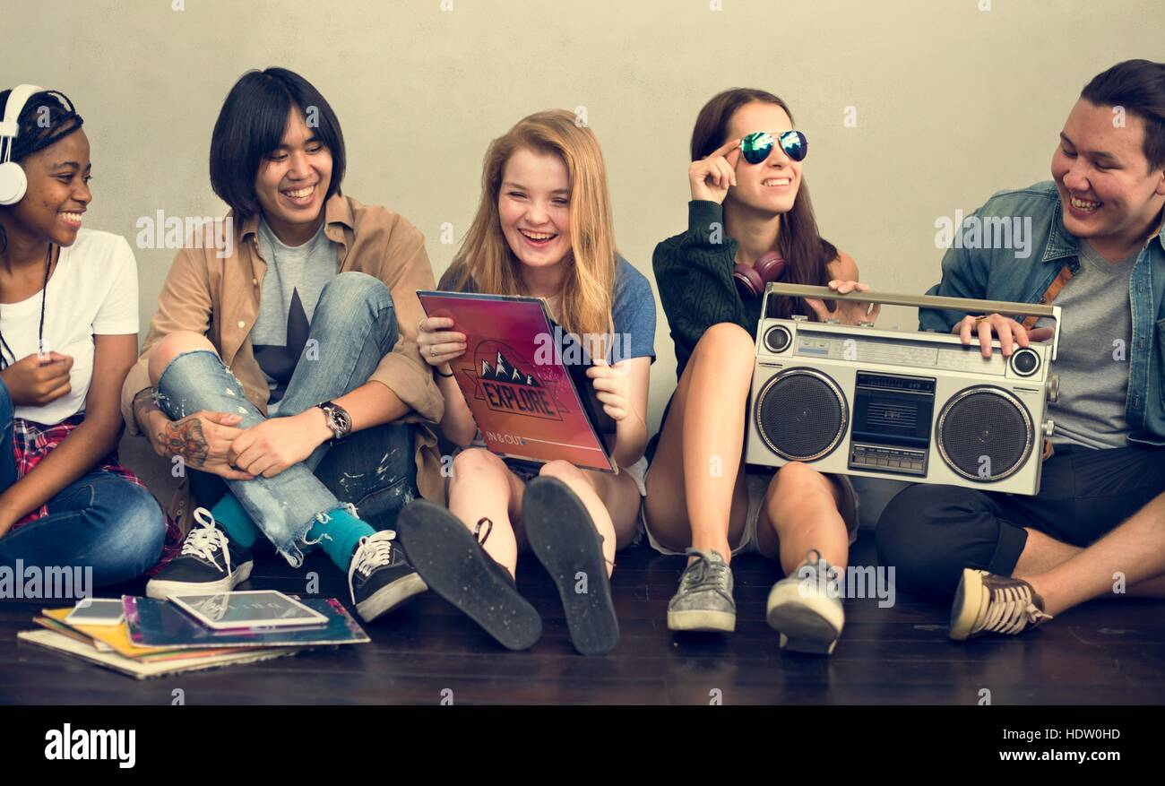 Radio Audio Music Melody Rhythm Retro Leisure Concept Stock Photo - Alamy