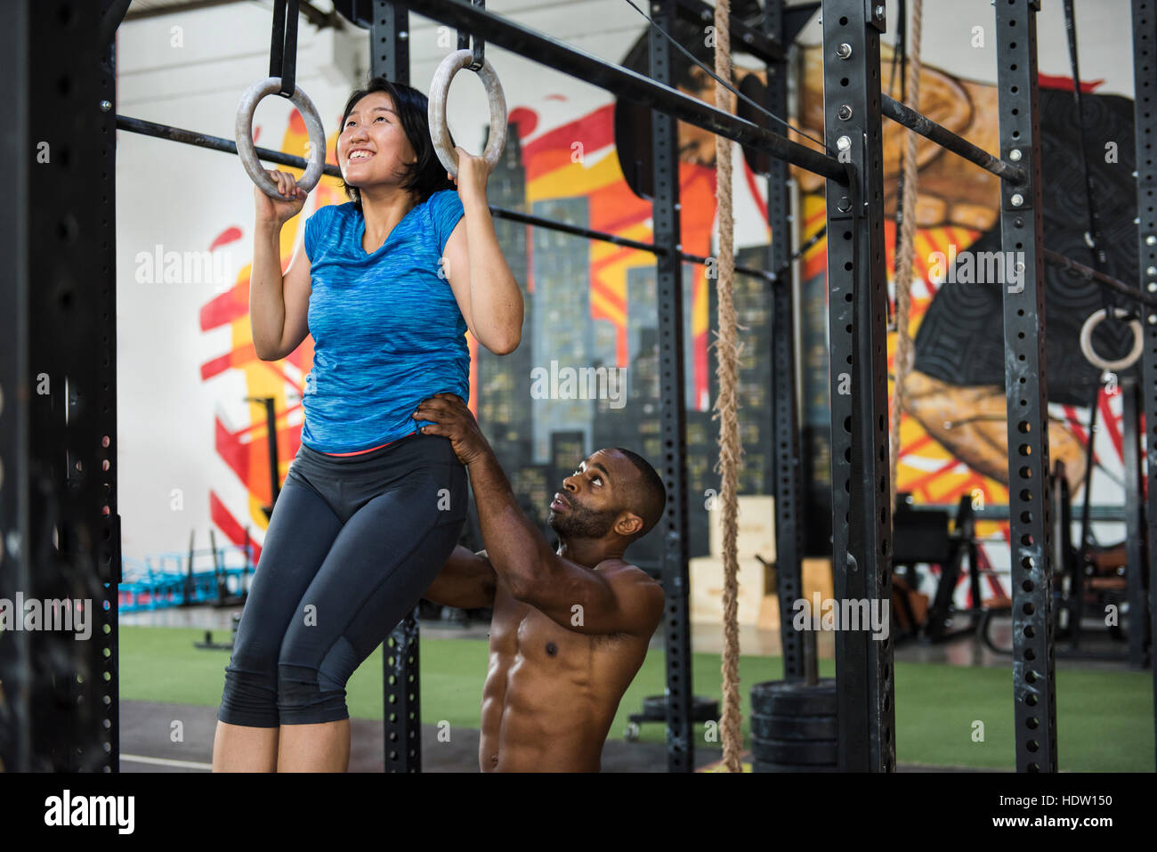 Active People Sport Workout Concept Stock Photo - Alamy