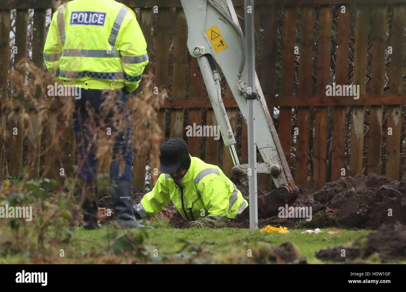Police search a cottage and its grounds where Margaret Fleming lived in ...