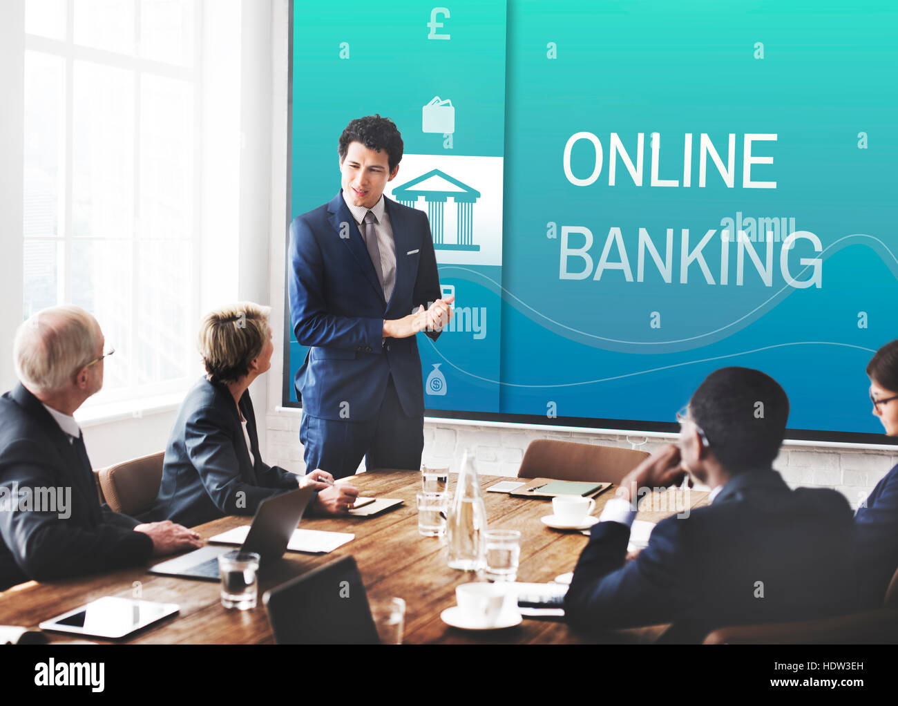 Online Banking Payment Finance Concept Stock Photo - Alamy